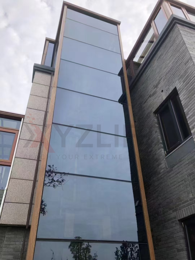 OUTDOOR ALL-GLASS TRACTION ELEVATOR IN SYDNEY - Reliable Lift ...